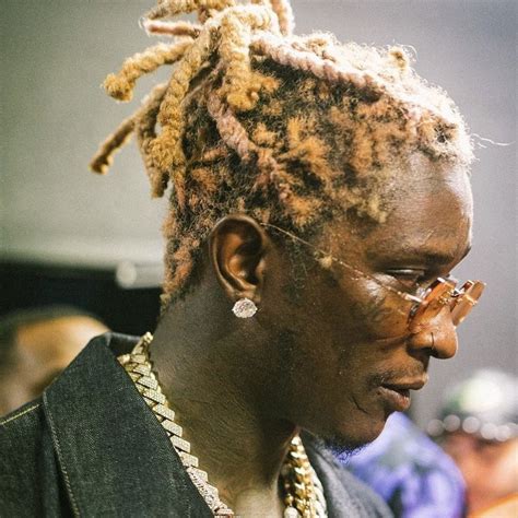 Blonde Dreadlocks Dreadlocks Men Young Thug Jeffrey Slime Black