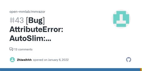 Bug Attributeerror Autoslim Slicebackward Object Has No Attribute