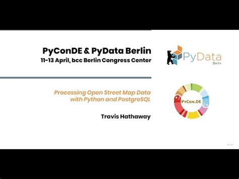 Pyvideo Org Processing Open Street Map Data With Python And Postgresql