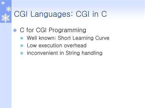 PPT CGI Programming Languages PowerPoint Presentation Free Download ID 5056140