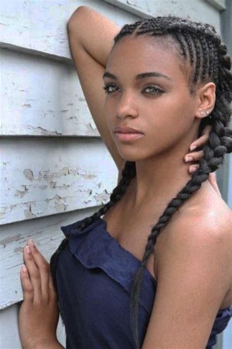 Useful 19 Two French Braids Black Hairstyles New Natural Hairstyles