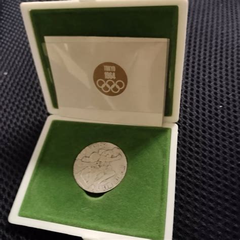 Yahooオークション 中古 1964年 東京オリンピック 記念メダル シル