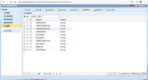 毕业设计基于SSM搭建学生信息管理系统附源码 搭建教程 Java 知乎