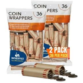 Rolling Bills Coin Roll Wrappers