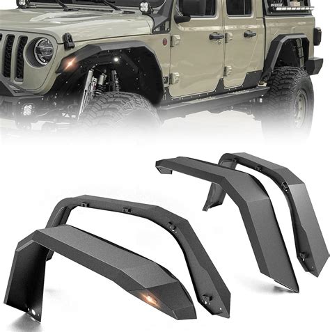Eyouhz For Gladiator Jt Flat Front And Rear Fender Flares