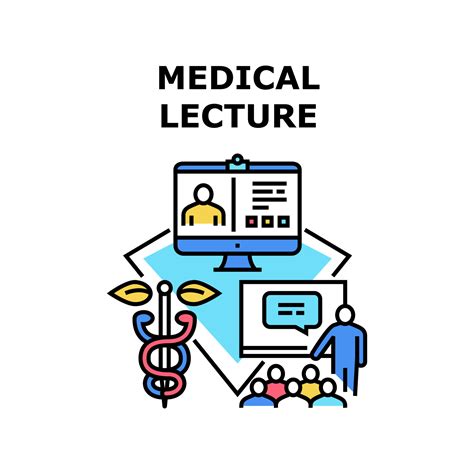Medical Lecture Vector Concept Color Illustration 9905843 Vector Art At