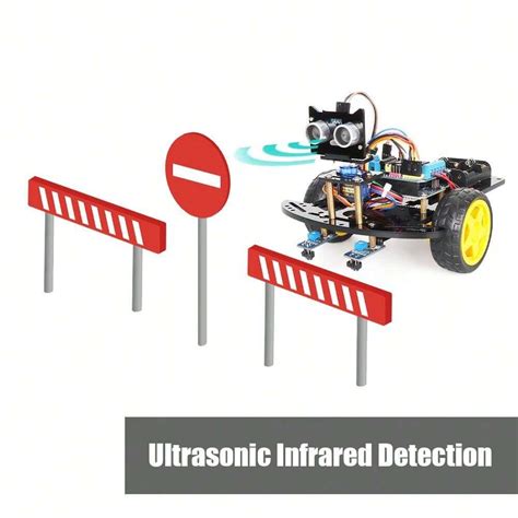 Kits De Carro Robô Inteligente Tscinbuny 2wd Para Kit Eletrônico
