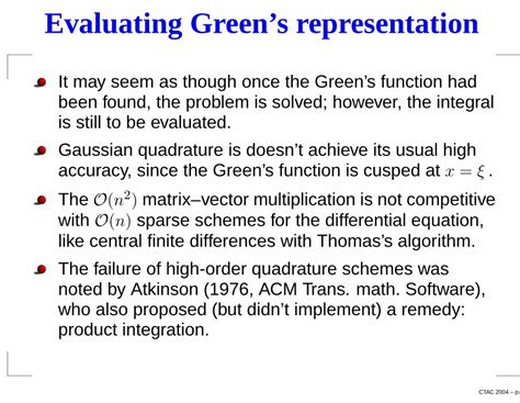 Pdf Two Point Boundary Value Problems Greens Functions And Product