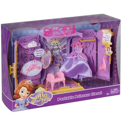 Disney Sofia The First Mattel 2014 Portable Princess Closet