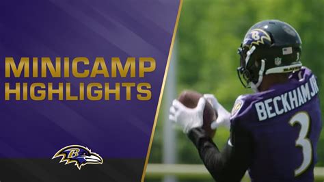 Highlights From Ravens 2023 Minicamp Baltimore Ravens Youtube