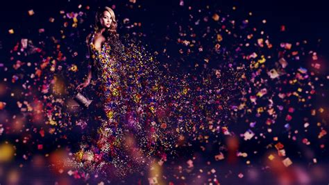 3d Pixel Dispersion Effect Image Tutorial Behance