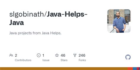 Github Slgobinathjava Helps Java Java Projects From Java Helps