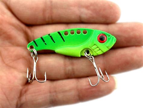 Hengjia New Fishing Lure Blade Lure Metal Vib Hard Bait Fresh Water Shallow Water Bass Walleye