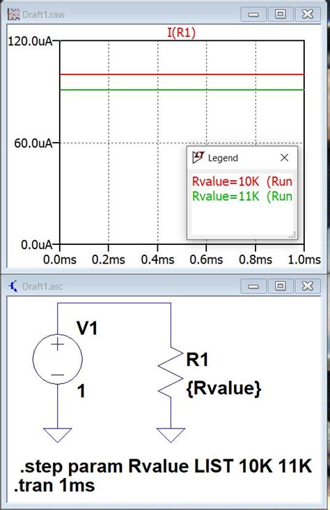 Ltspice Plotting Two Different Simulation Traces In One Plot Page 1