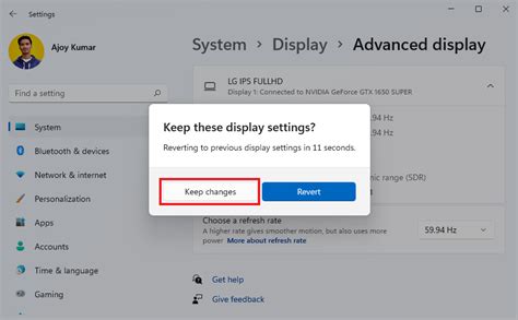 How To Change Monitor Refresh Rate On Windows 11 Thecoderworld
