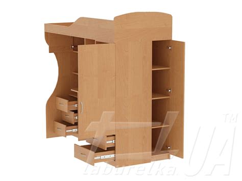 Кровать двухъярусная КД 02 Maxi Мебель Купить недорого в интернет магазине Taburetka™