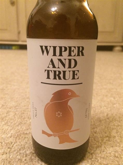 No 17 Small Beer Ipa Wiper And True Bristol Provided By Beerbods