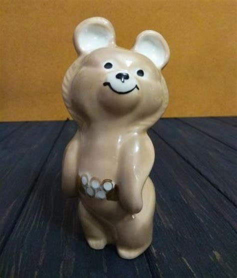 Фігурка статуетка олімпійський ведмедик срср — ціна 480 грн у каталозі Антикваріат Купити товари