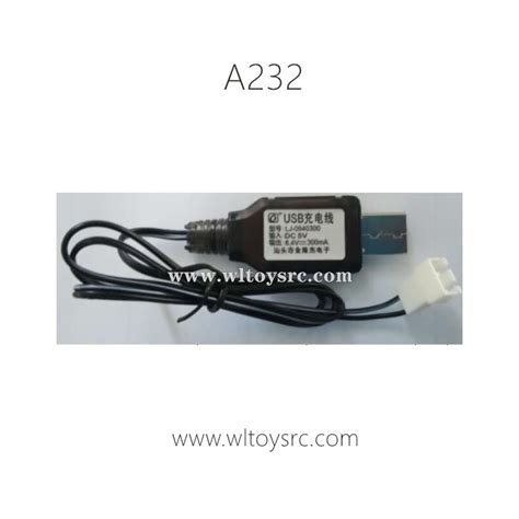 WLTOYS A232 RC Car Parts USB Charger