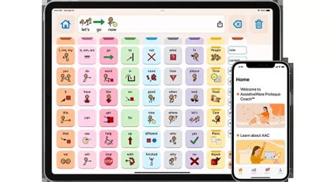 Ipad With Proloquo2go Aac App By Assistiveware California Connect