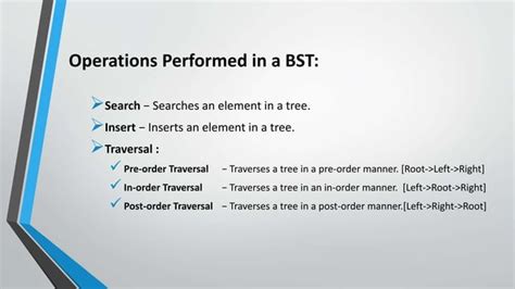 Binary Search Tree Pptx