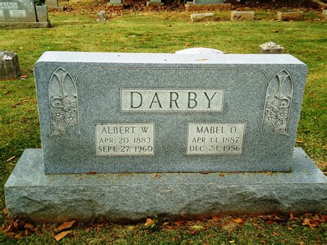 Albert Wright Darby 1883 1960 Mémorial Find A Grave