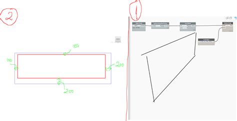 Offset Curve Not The Sample Distance Developers Dynamo