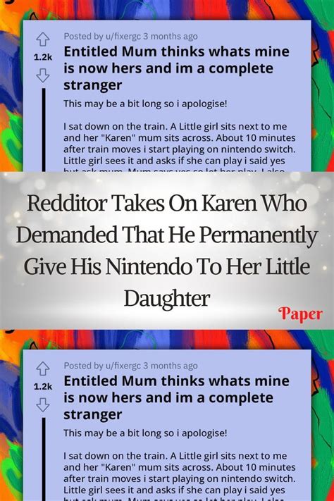 Redditor Takes On Karen Who Demanded That He Permanently Give His