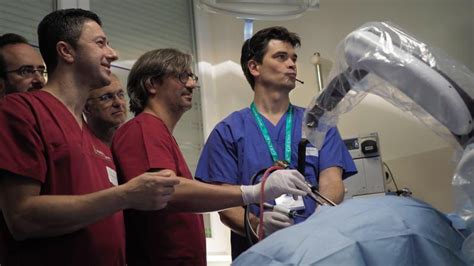 Teaching Uniportal Vats With Robotic Arm To David Rice And Reza Mehran Great Surgeons From Md