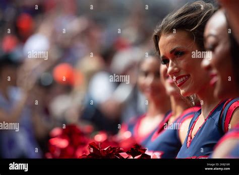 October 23 2022 Houston Texans Cheerleaders In Action At The United