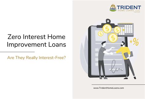 Zero Interest Home Improvement Loans How To Get Interest Free Financing