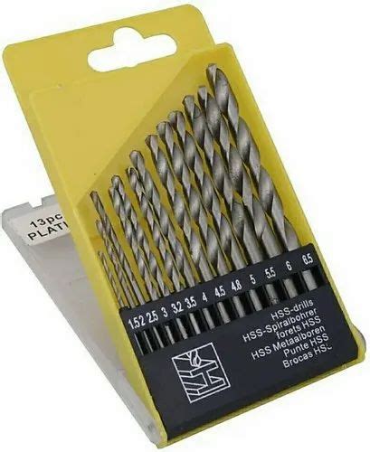 Hss Jk Drill Bits Set For Metal Drilling Size 1mm To 6mm At Rs 350 Set In Surat
