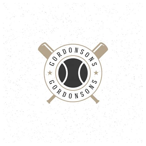 Baseball Logo Template Design Element Vintage Style Badge 43329175