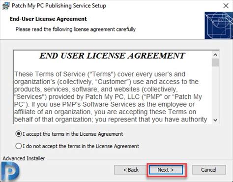 Install Patch My PC Publishing Service Setup Guide