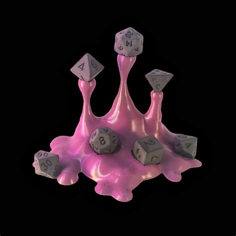 🎲 Floating Dnd Dice Holder・ Stl File For 3d Printing・cults