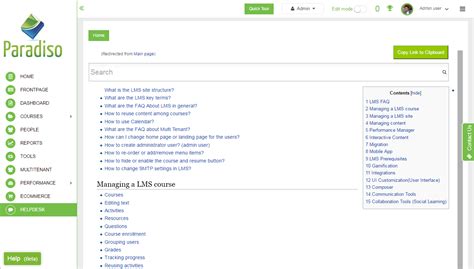 Paradiso Lms Review Great For Higher Education Or Corporate Landd