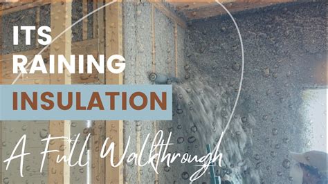 Blown In Cellulose Insulation Install In New Construction Pre