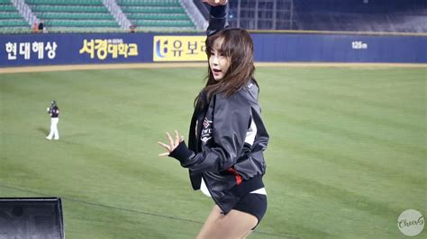4k Kt위즈 유주흔 치어리더 공연 190404 Youtube