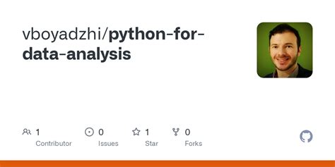 GitHub Vboyadzhi Python For Data Analysis