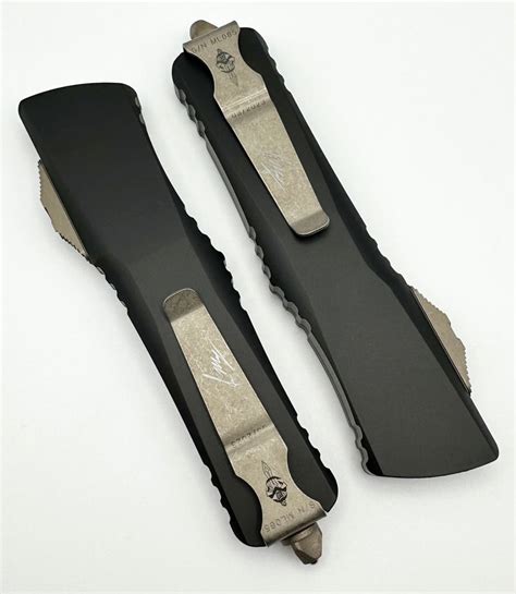 Microtech Combat Troodon Molon Labe Hellhound And Warhound Set Signature