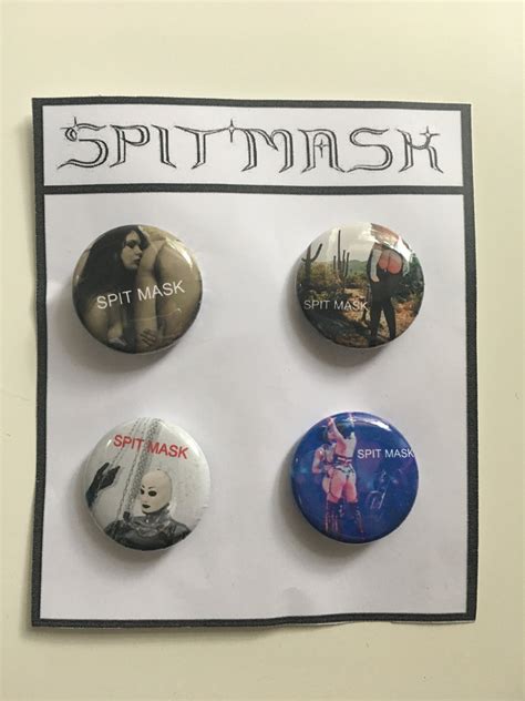 Fetish Pin Pack 1 Spit Mask