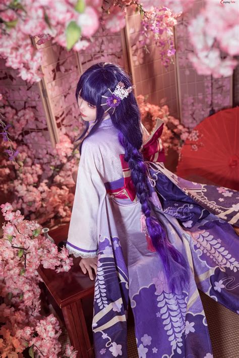 Aiwest Cosplay Raiden Shogun Genshin Impact Photos Cosplaytele