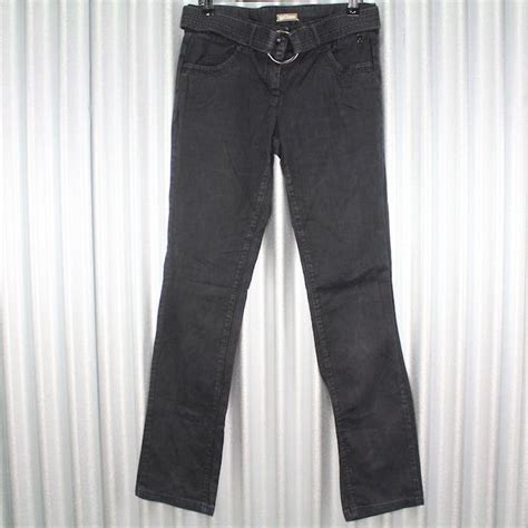 John Galliano John Galliano Skinny Fit Jeans Black Womens 29x28 Made