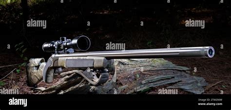 Modern Inline Muzzleloader Rifle With Optic Ideal For Extended Hunting