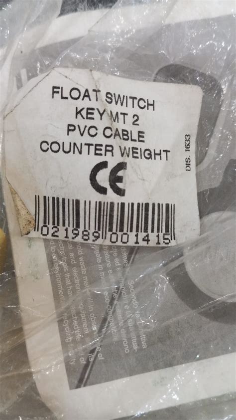 Mac3 Mt2 Float Switch Pvc Cablefloat Switchmt2 Counter Weight