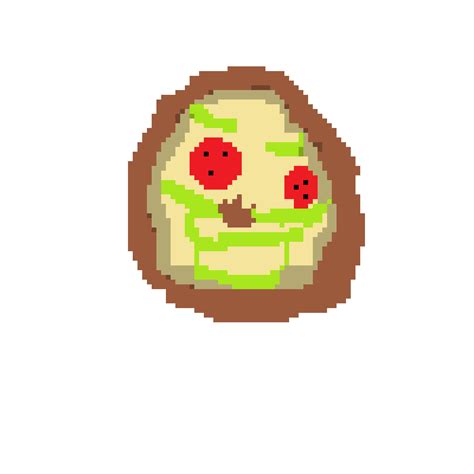 Pixilart Pizza Face By Sunky Minus