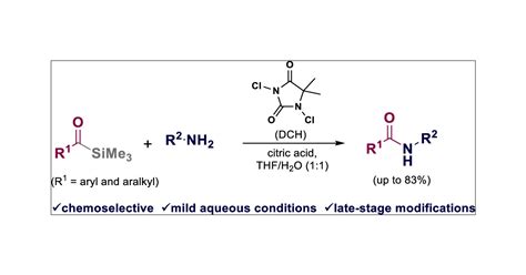 Chemoselective N Acylation Of Amines With Acylsilanes Under Aqueous