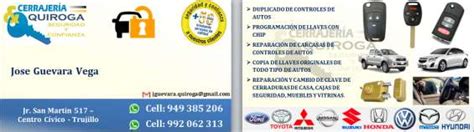 Llaves Con Chip En Trujillo Accesorios Y Repuestos 791159