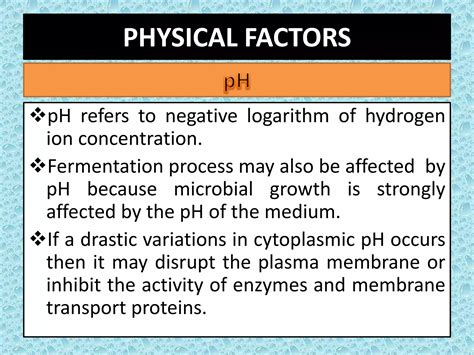 Factors Affecting Fermentation Pptx