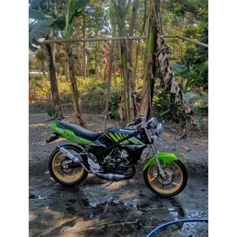 Jual Knalpot Ninja RR SS R Type Cobra Abrt20 Plat Atas Bawah Bertenaga Shopee Indonesia